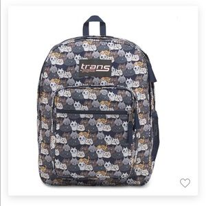 Jansport | Bags | Jansports Trans Big Backpack Cats Kitty | Poshmark
